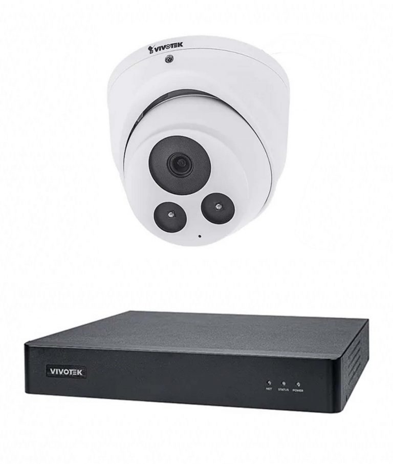 Vivotek 5MP CCTV Package – 4 Cameras & Night Vision
