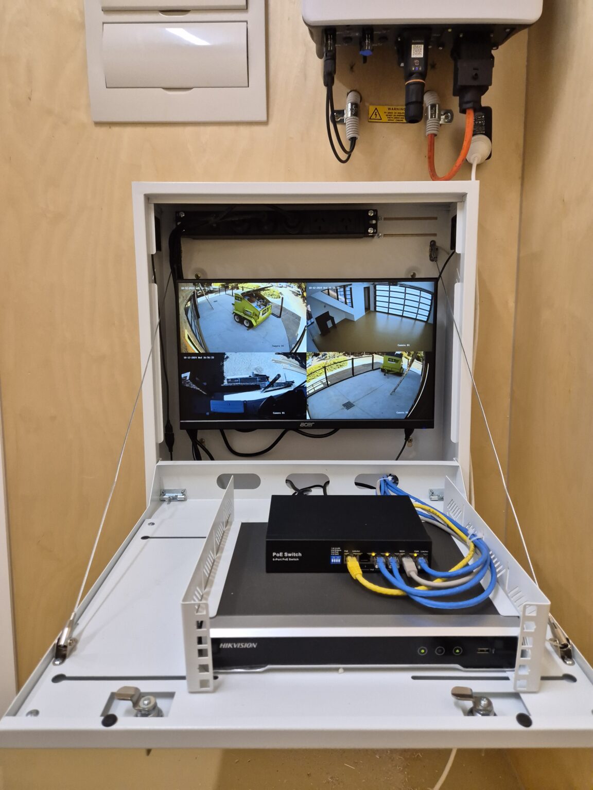 Stop Thieves Stealing Evidence: CCTV Recorder Cabinet Installation